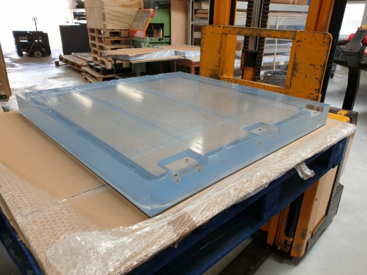 machined acrylic perspex door – Bray Plastics